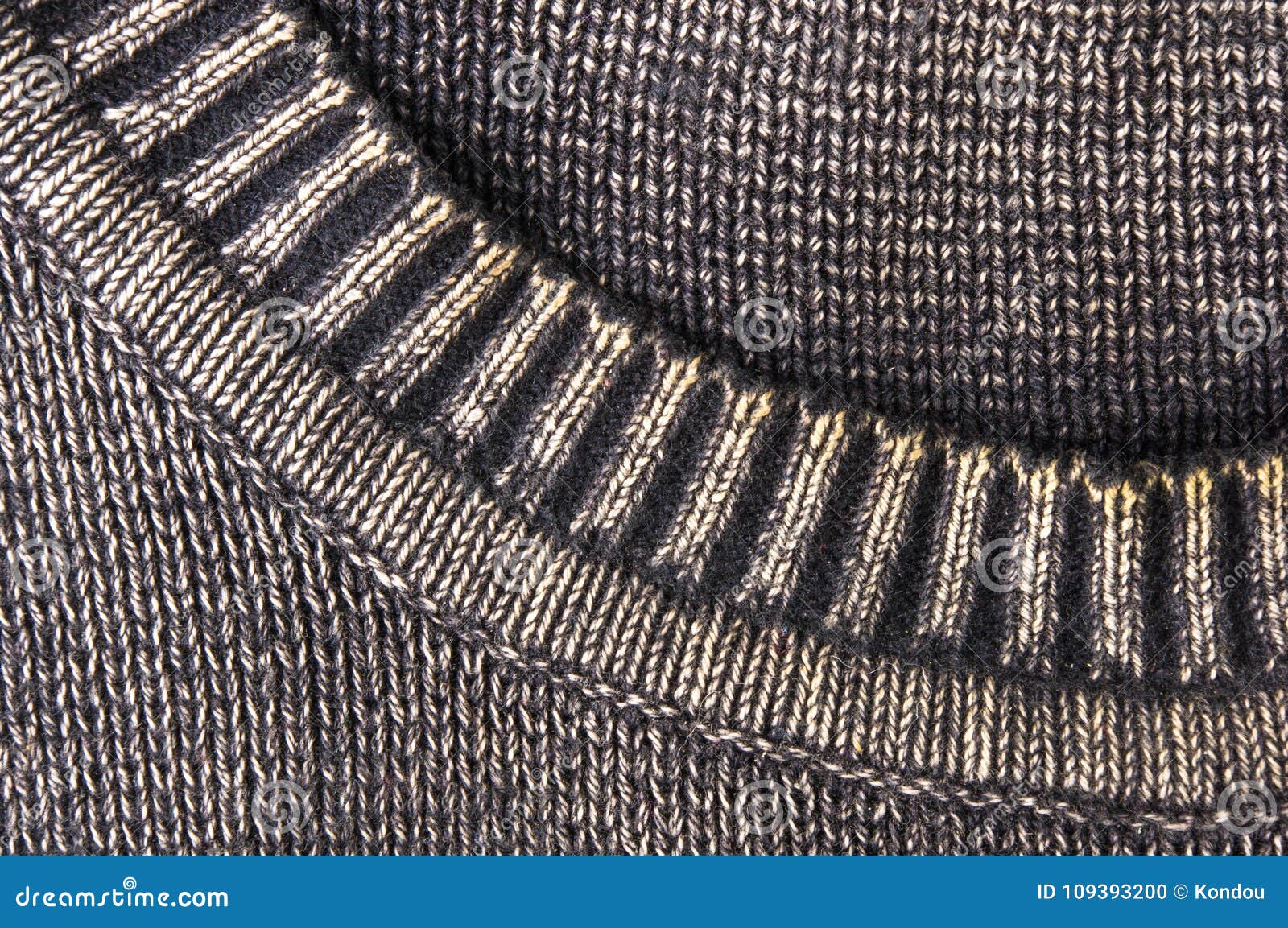 Texture of a Washed Thick Knit Fabric Stock Photo - Image of cotton ...