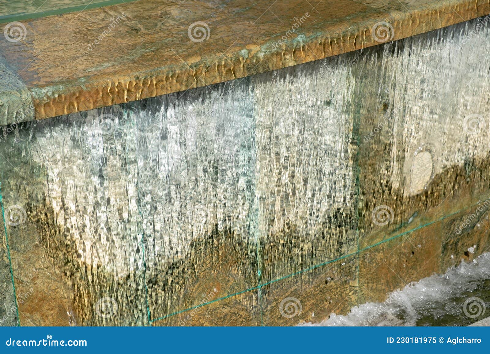 Texture of Water on Marble Stone with Liquid Movement Stock Image ...