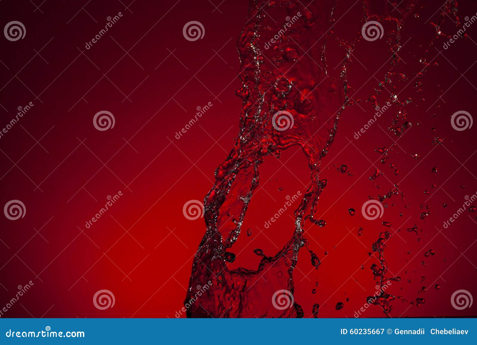 Texture of Water on a Red Background Stock Image - Image of blood ...