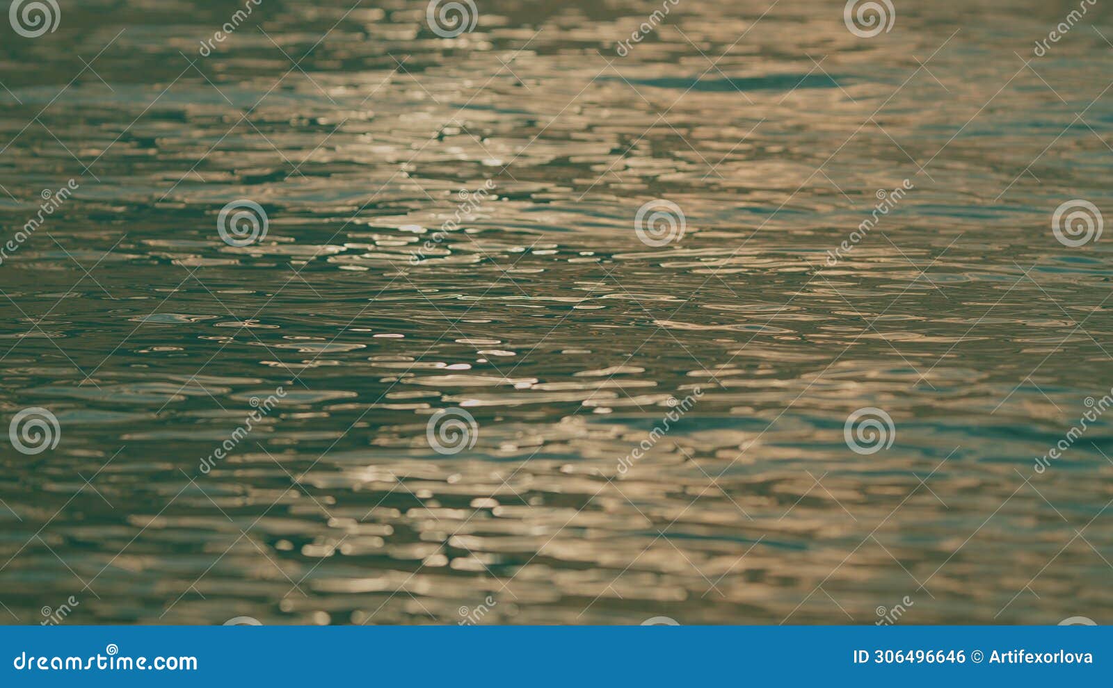 Texture Water Surface Small Waves Ripples at Sunset in Summer Evening ...