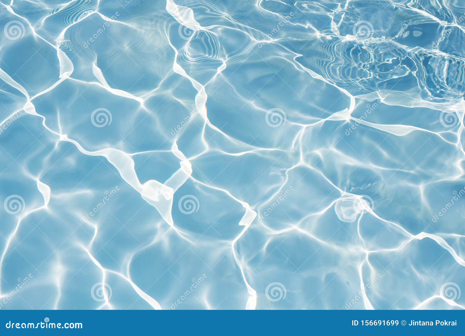Texture of Water in Swimming Pool for Background Stock Image - Image of ...