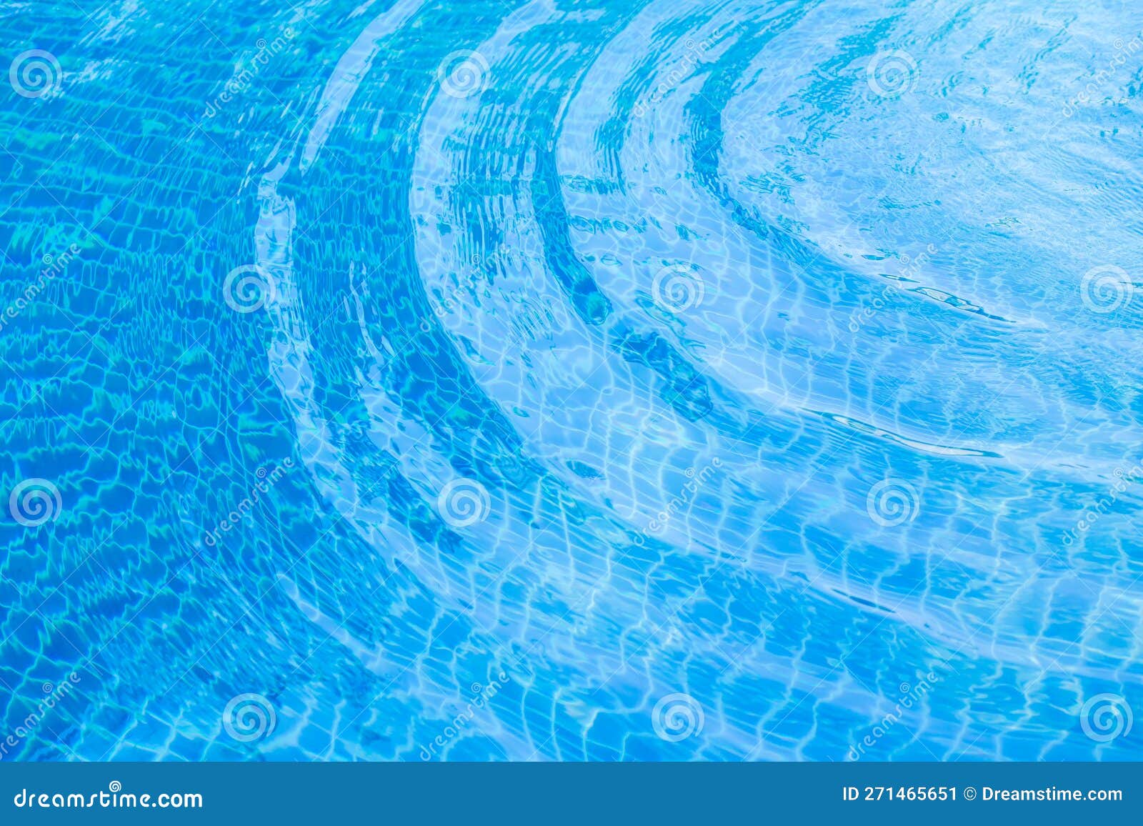 Texture Water Wave in Swimming Pool with Sunny Reflections Stock Image ...