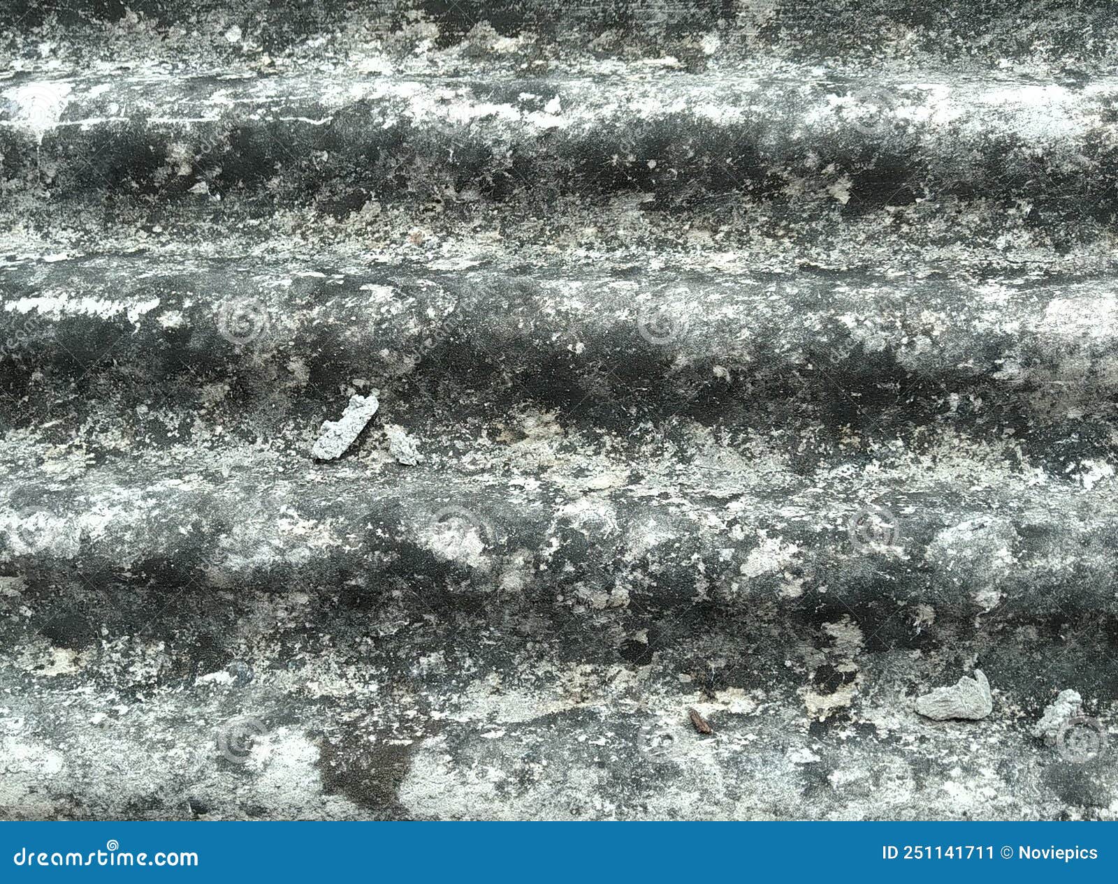 Texture of Wave Asbestos Cement Roof Stock Image - Image of concrete ...