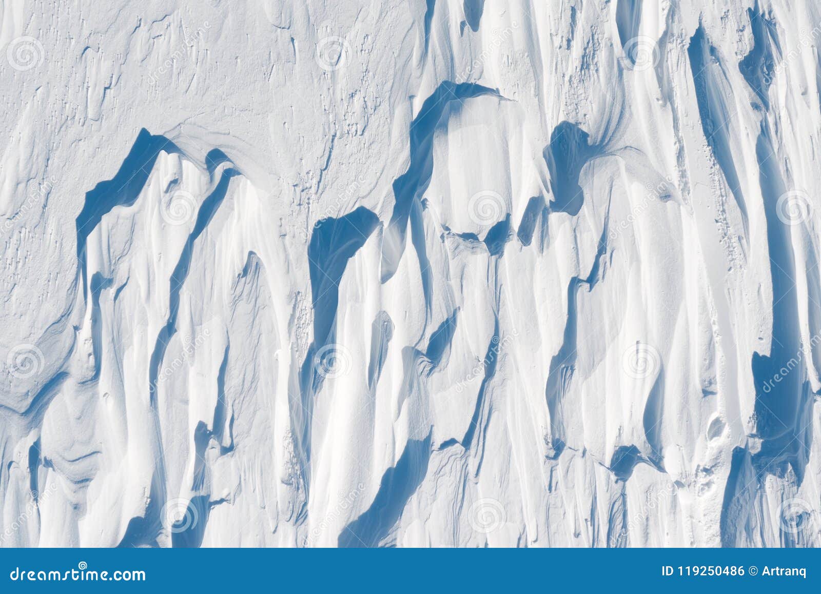 Texture of a Wave of Blowing Snow Stock Photo - Image of snow, inflated ...