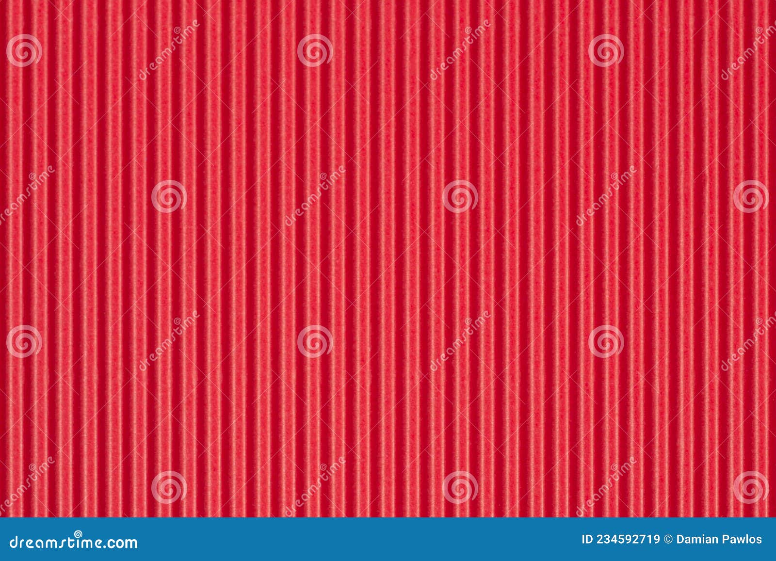 The Texture of the Wavy Corrugated Decorative Cardboard Paper - Red ...