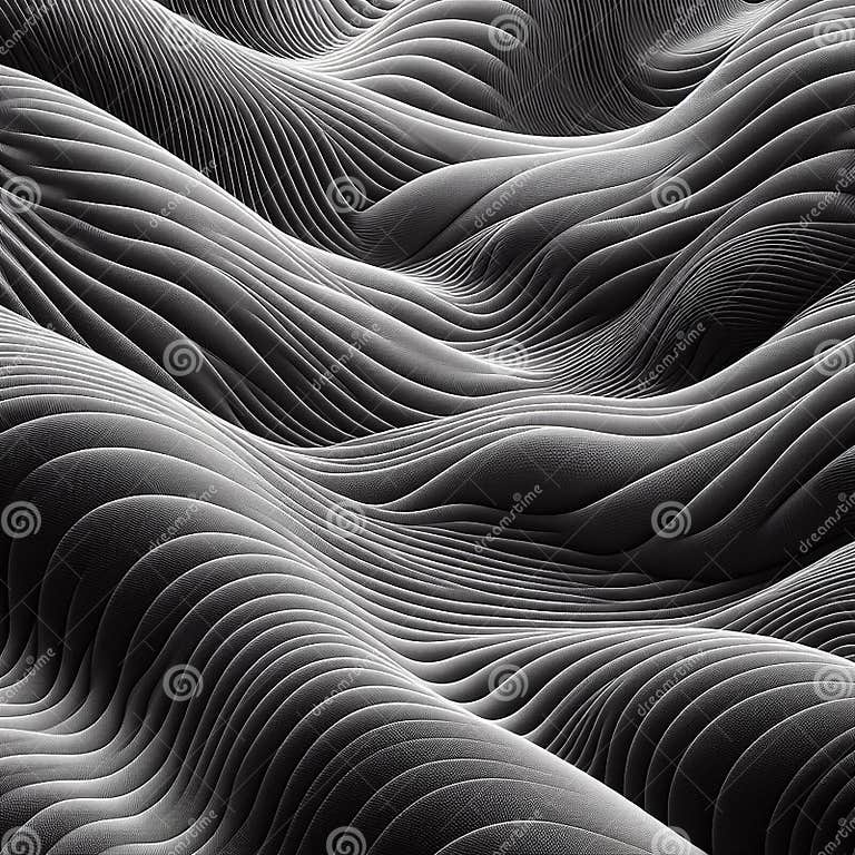 The Texture of the Wavy Surface is Wavy and Has a Pattern of Wavy Lines ...