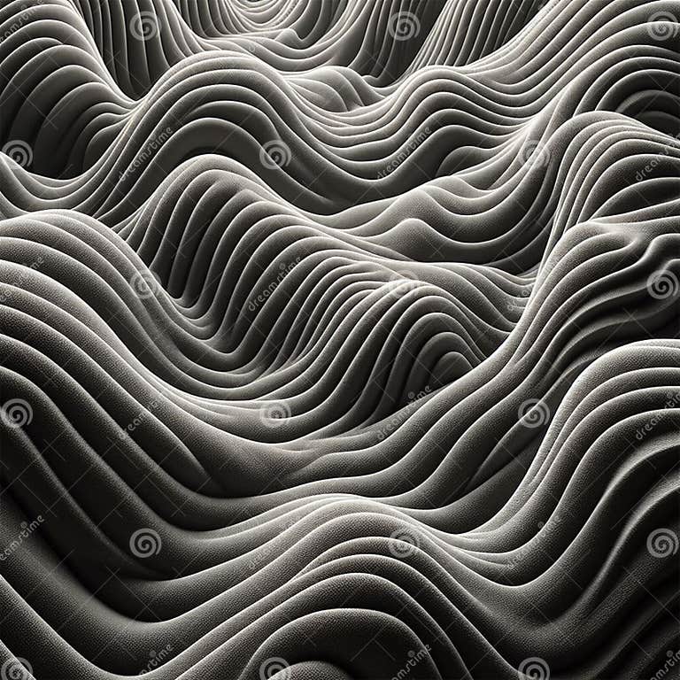 The Texture of the Wavy Surface is Wavy and Has a Pattern of Wavy Lines ...
