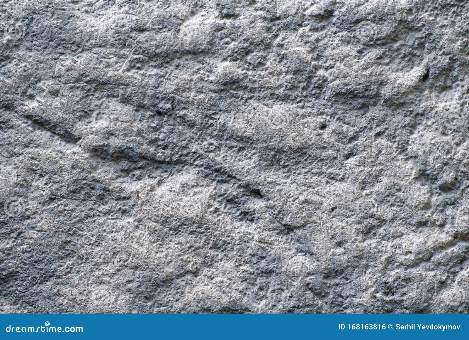 Texture of Weathered Gray with White Stone. Close-up Stock Photo ...