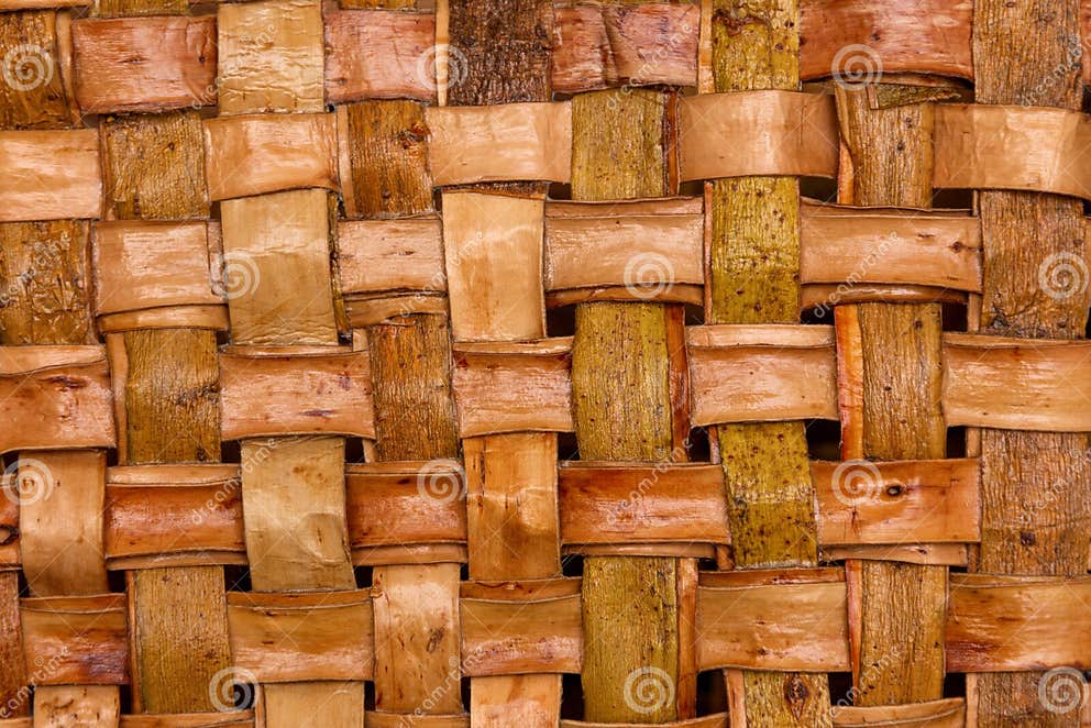 Texture weaving bark stock image. Image of traditional - 141254637