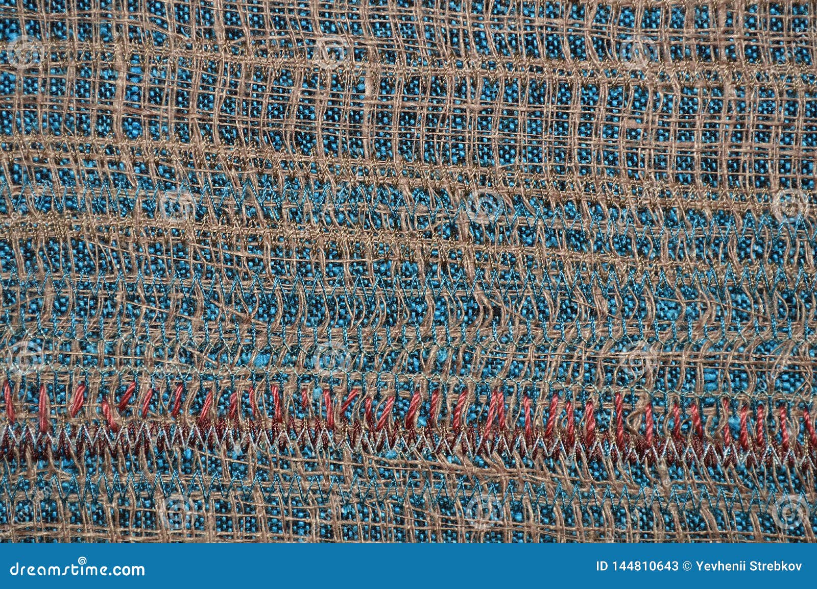 Texture of Weaving Fabric Closeup Stock Image - Image of fiber, textile ...