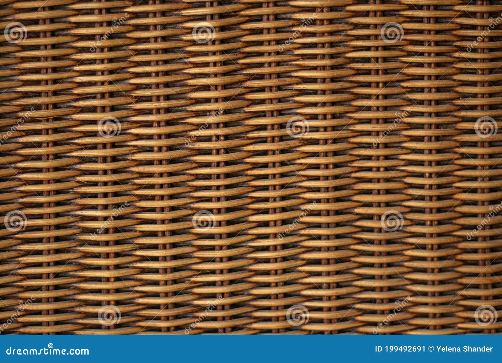 Texture Weaving Patterns Vine. Wicker Straw Basket Stock Image - Image ...