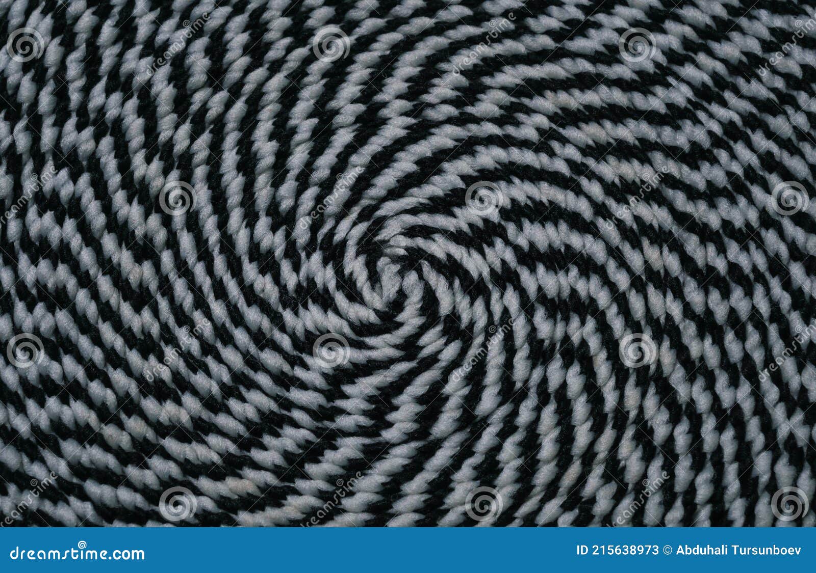 Texture of White Black Thread Stock Image - Image of material, cotton ...