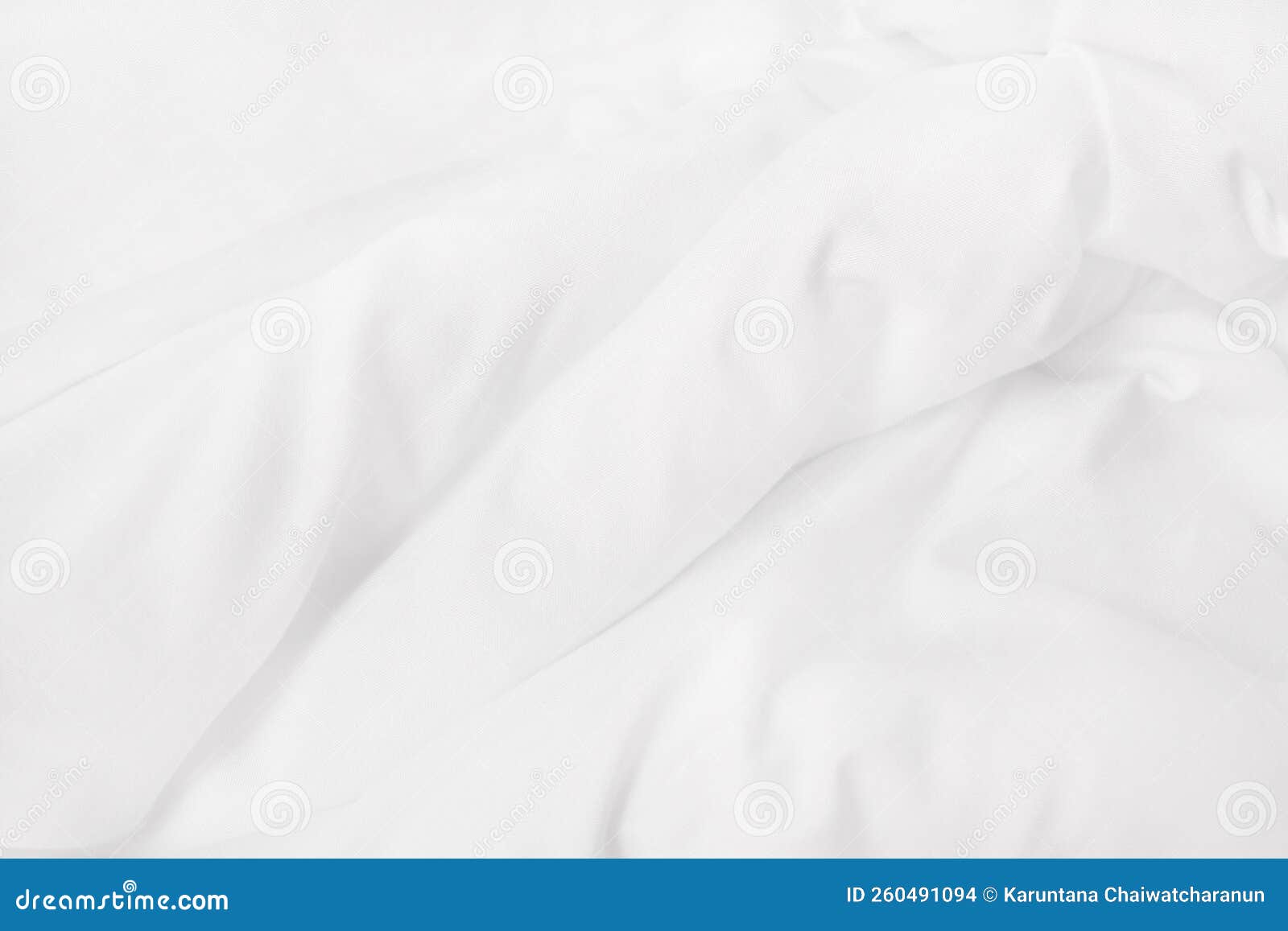 Texture of White Blanket and Bedding Sheet with Crumpled or Messy in ...