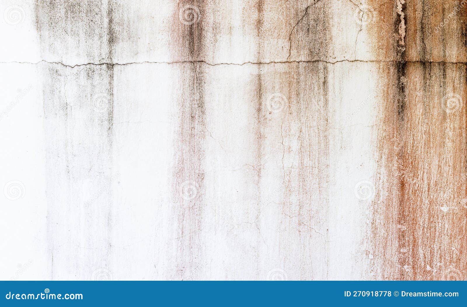 Texture White Cement Wall with Stain and Crack Background Stock Photo ...