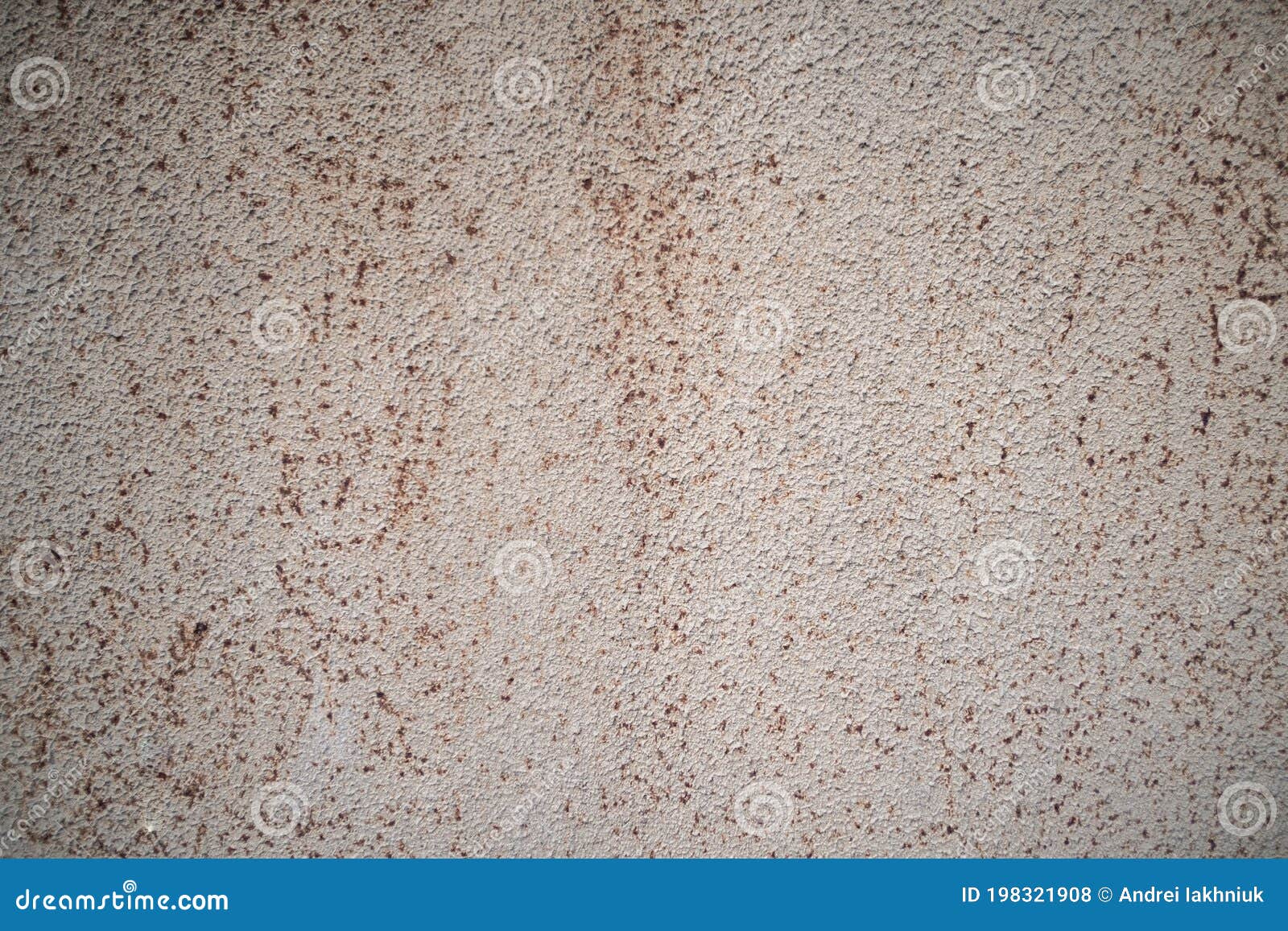 Rust Spots Of Various Shapes And Sizes On The Old Metal Surface ...