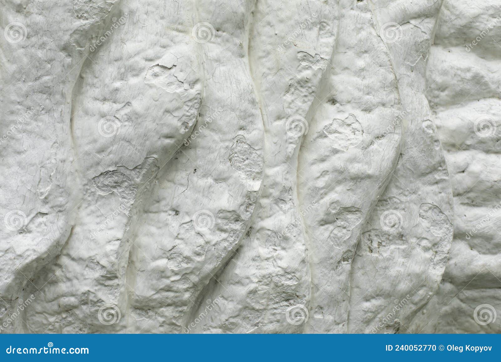 Texture is White. Details of Sculpture. Whitewashed Surface Stock Photo ...