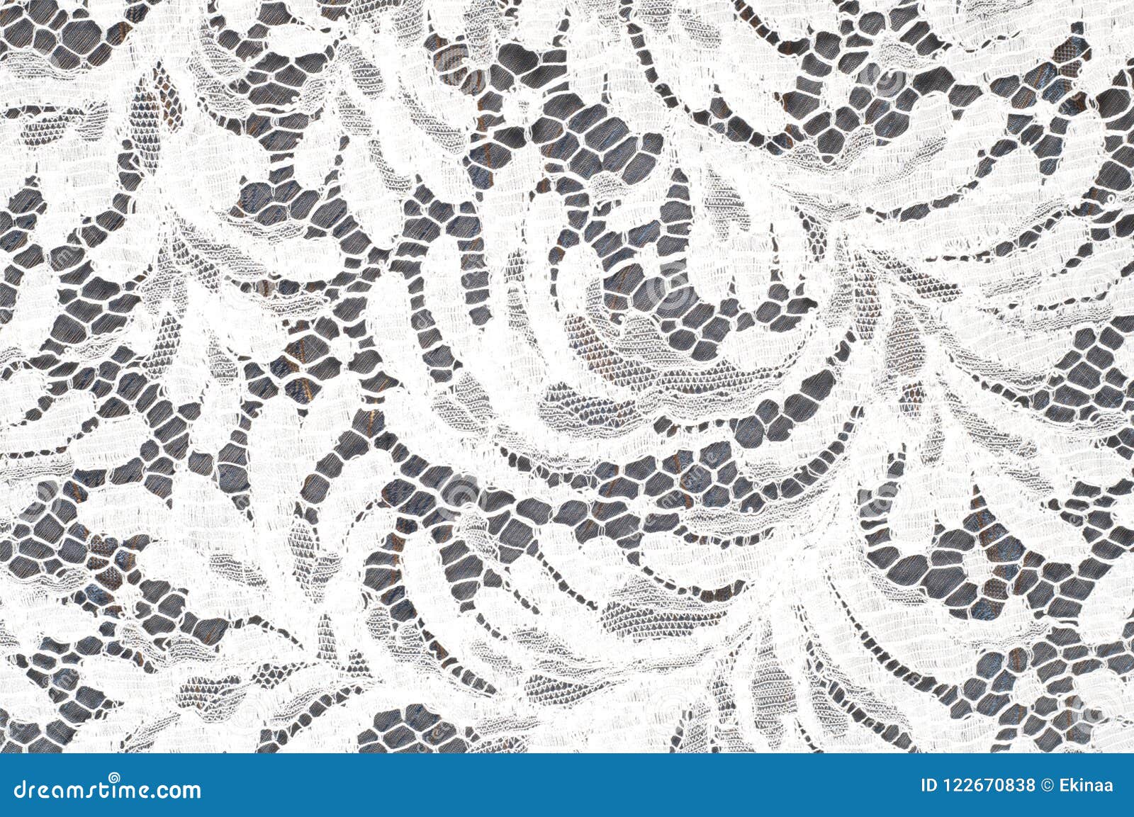 Texture of white lace. stock photo. Image of bridal - 122670838