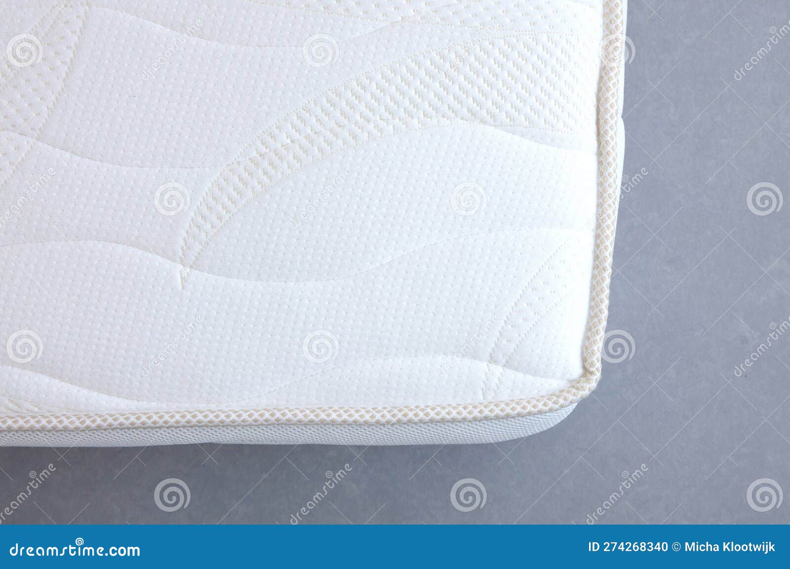 Texture of White Mattress Bed Background Stock Photo - Image of clean ...