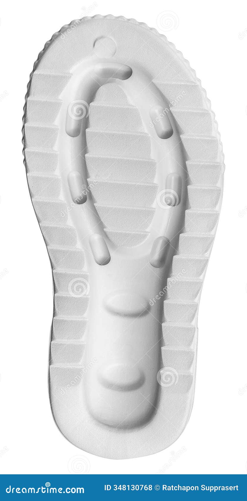 Texture White Outsole Shoes Isolated on White Background with Clipping ...