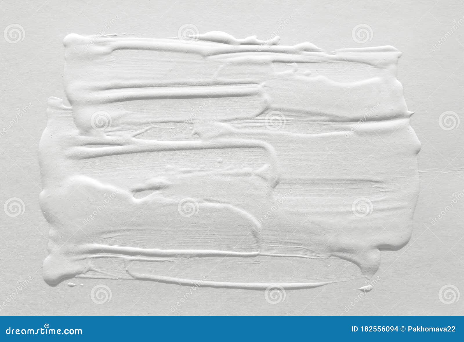 Texture of White Paint with Handmade Brush Strokes, Decor Elements for ...