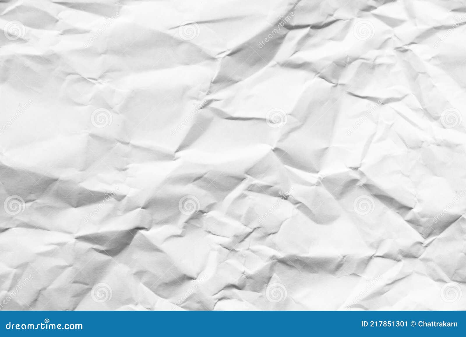 Texture of White Paper Crumple Stock Image - Image of grey, pattern ...
