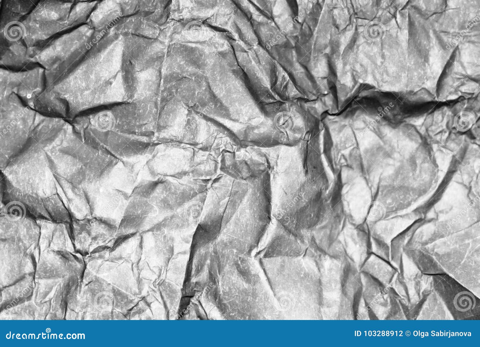 The Texture of White Paper with Dents and Kinks. Stock Photo - Image of ...