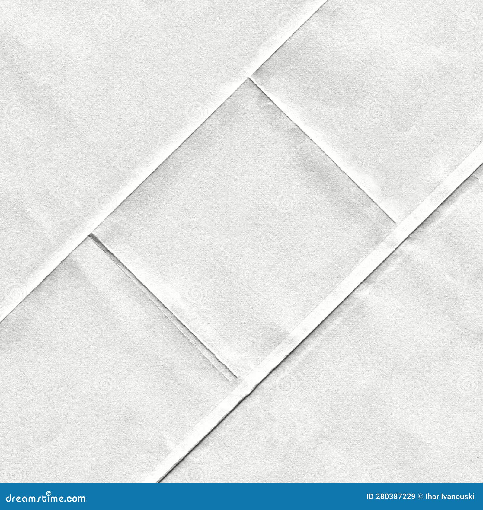 Texture of White Paper with Folds at an Angle Stock Image - Image of ...