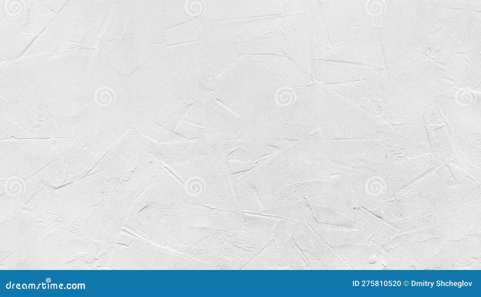 Texture of White Plaster on a Concrete Wall Handmade. Construction ...
