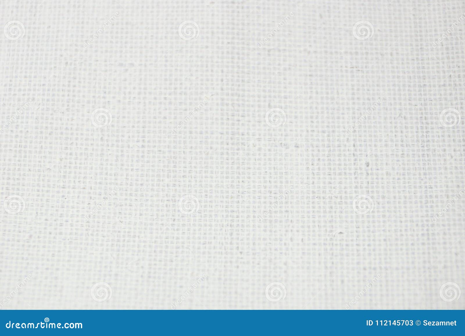Texture of White Primed Canvas Stock Image - Image of abstract ...