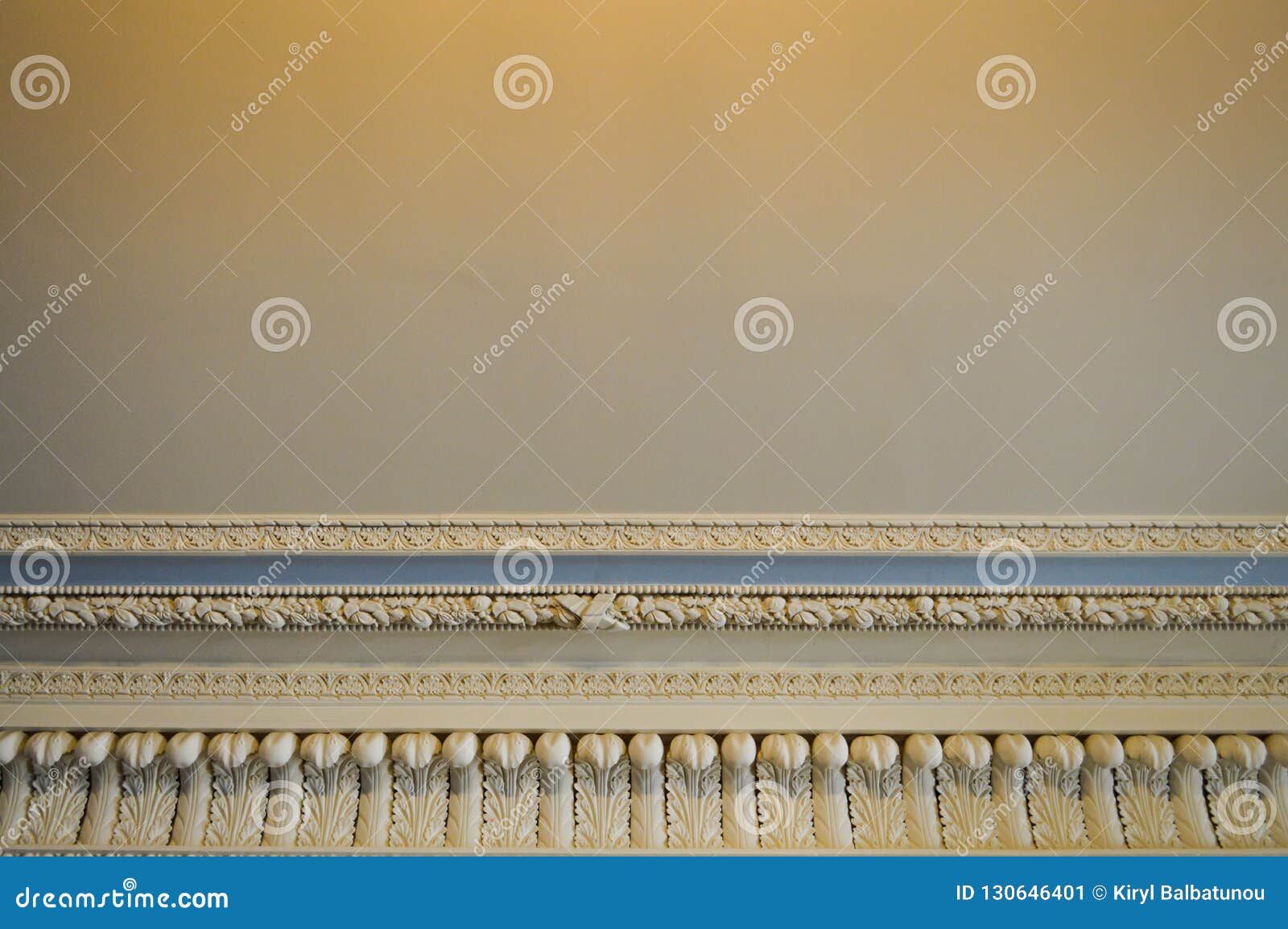 Texture of White Stone Ceiling with Patterns and Beautiful Plaster ...