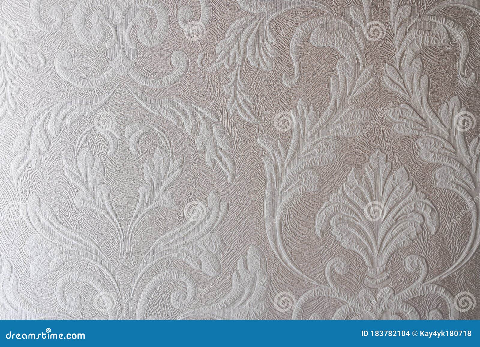 Texture of White Wallpaper with a Pattern Stock Photo - Image of gray ...