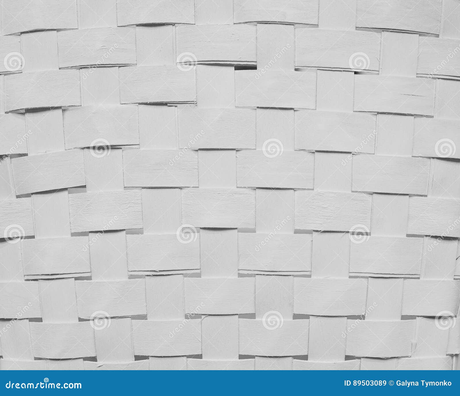 Texture of White Woven Paper Strips for Background Stock Image - Image ...