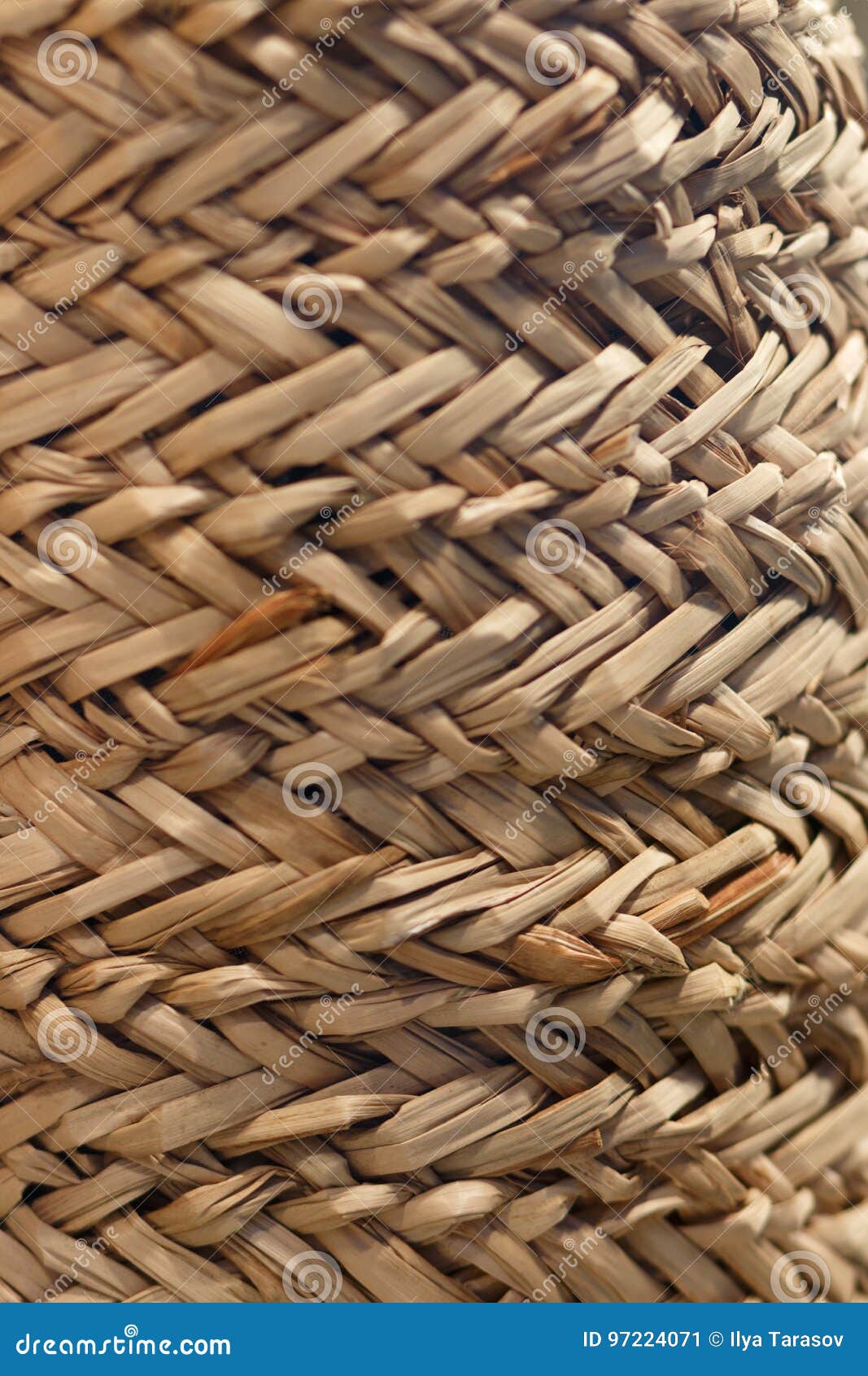 Texture of a Wicker Basket. Stock Image - Image of nature, background ...