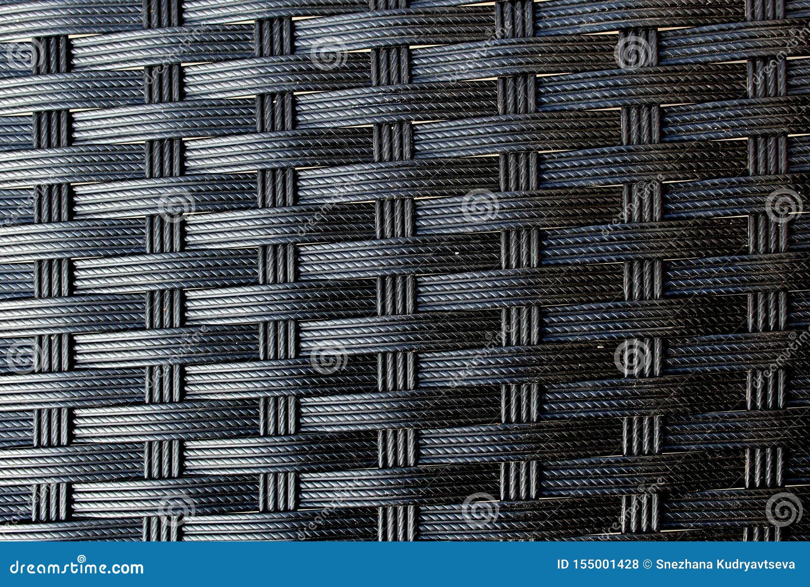Texture Wicker Black Surface Similar To a Basket Stock Photo - Image of ...