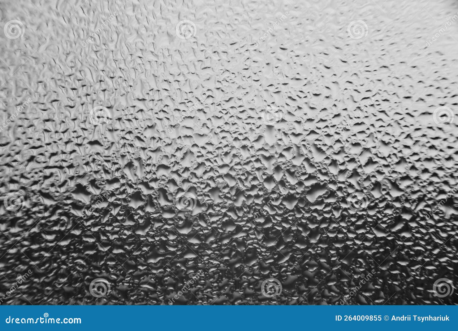 Texture on the Window Made of Condensation and Water Drops Stock Image ...