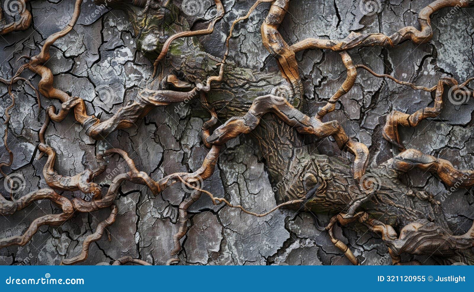 The Texture of the Wire is almost Organic Resembling the Gnarled Roots ...