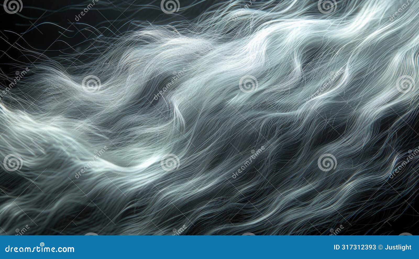 Texture of Wispy Strands of Wind Dancing in the Air Stock Image - Image ...