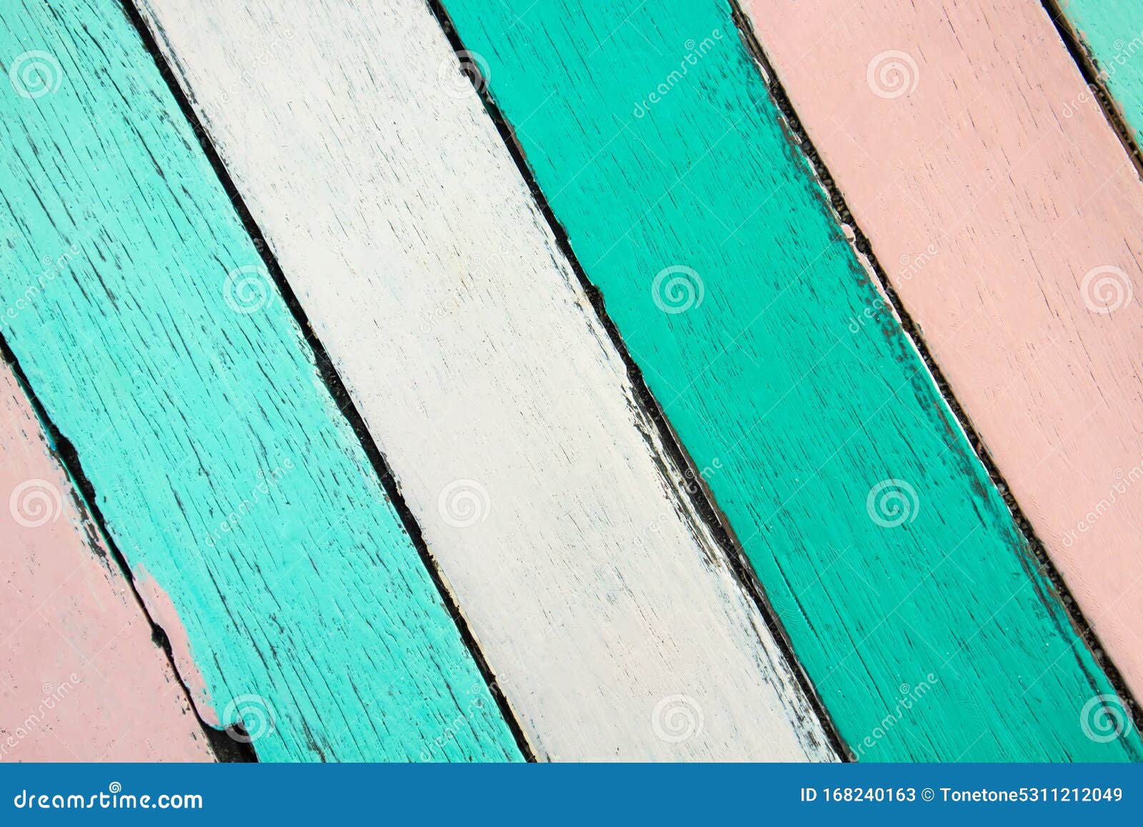 Texture of Wooden Boards Covered in Blue Paint Stock Image - Image of ...
