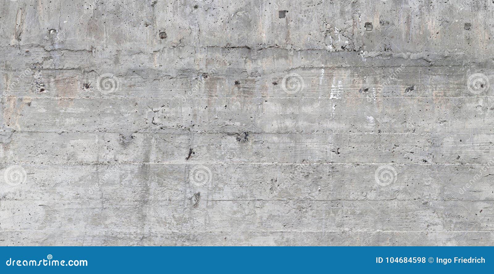 Texture of Wooden Formwork Stamped on a Raw Concrete Wall Stock Photo ...