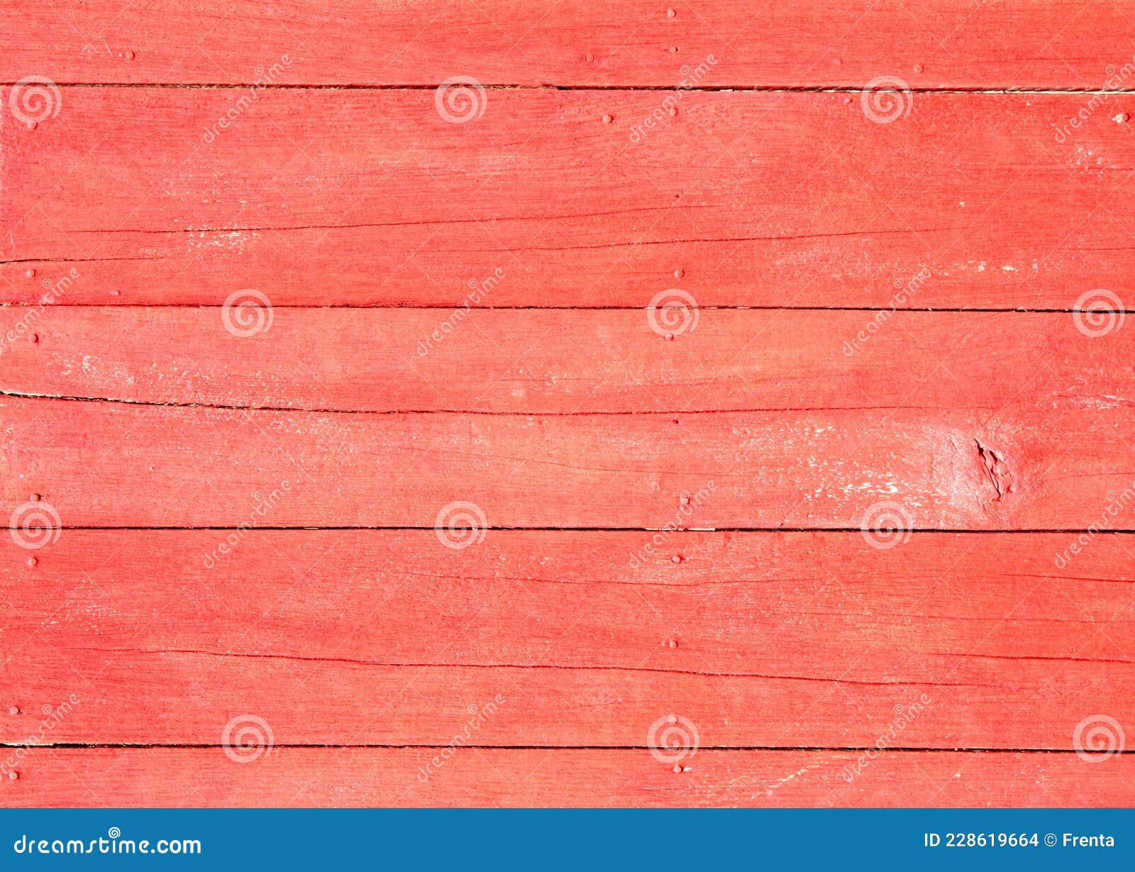 Texture of Wooden Planks Painted with Red Paint Stock Photo - Image of ...