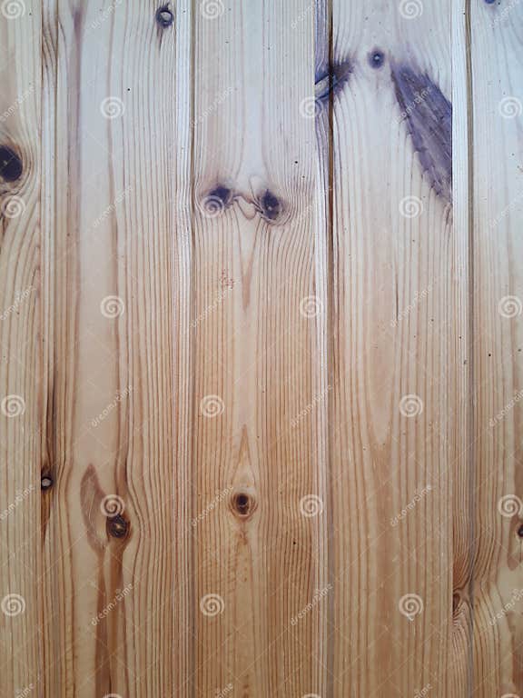 Texture of the Wooden Rods with the Typical Knots Stock Image - Image ...