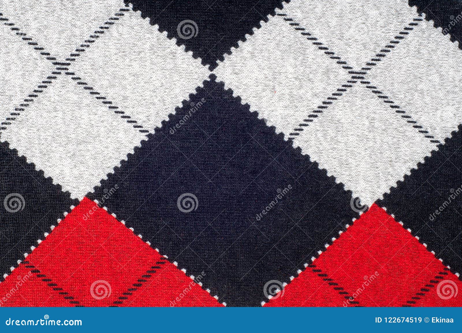 The Texture of Wool Fabric in a Cage Stock Image - Image of details ...