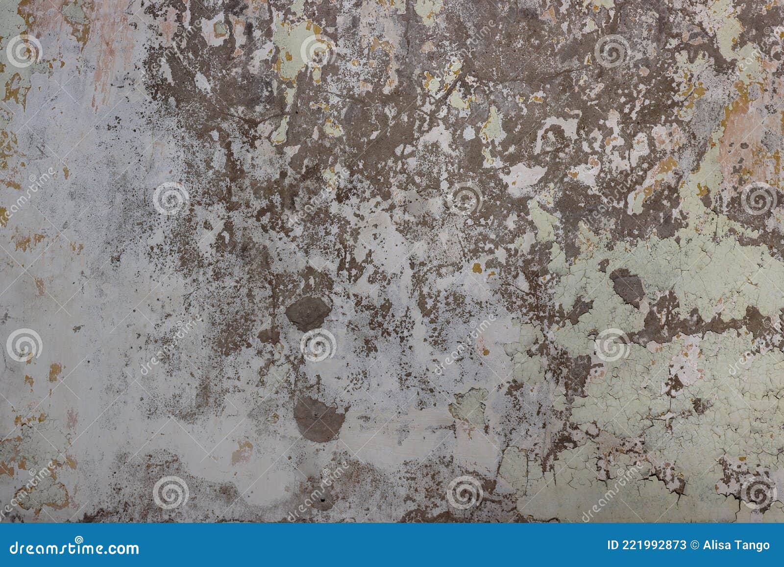 The Texture of a Worn Out, Old Concrete Wall Stock Image - Image of ...