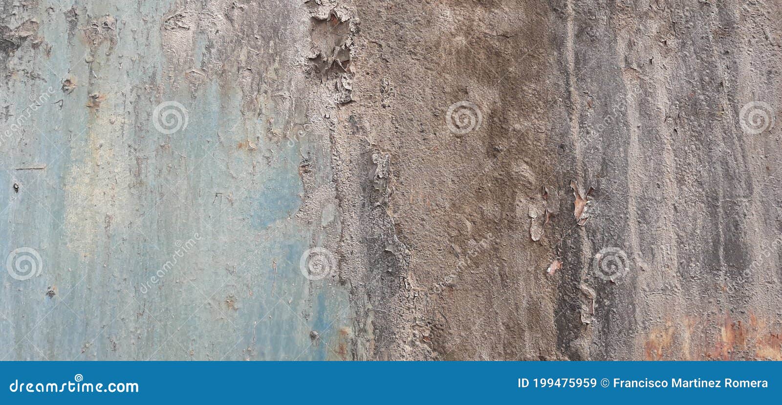 Texture Worn Paint, Texture of Worn Paint on Rusty Metal Bottom, Rusty ...