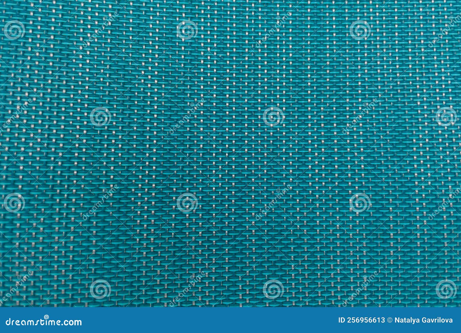 Texture of Woven Fabric Aqua Color Stock Image - Image of closeup ...
