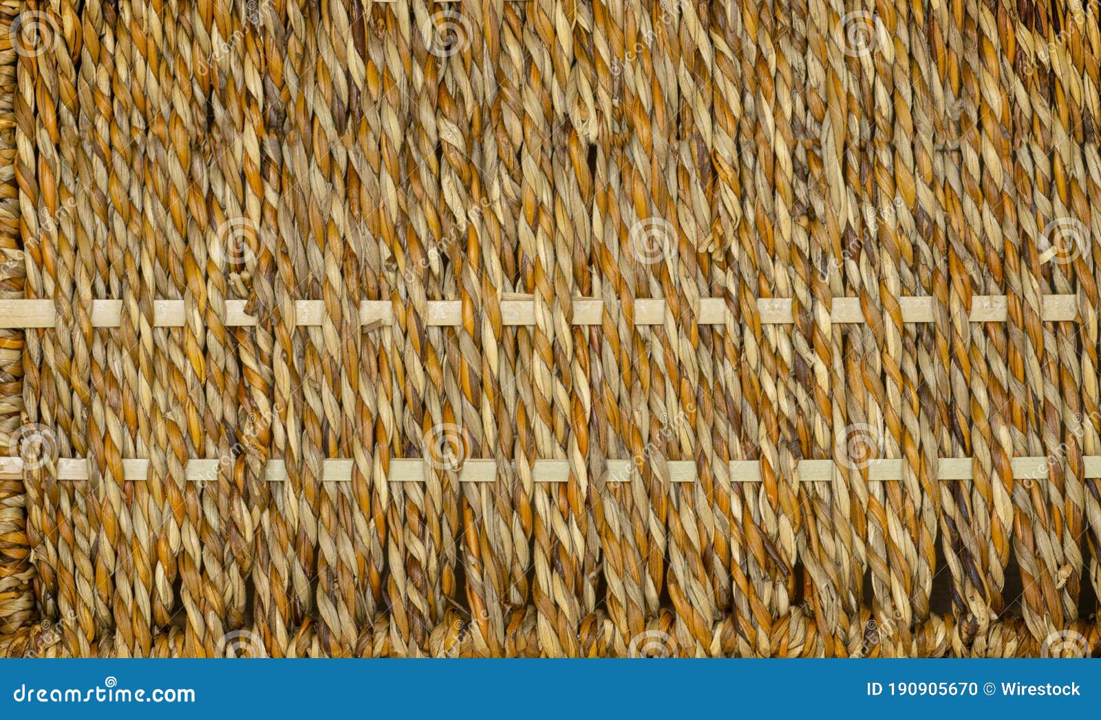 Texture of Woven Reed Fibers Stock Photo - Image of mesh, decor: 190905670