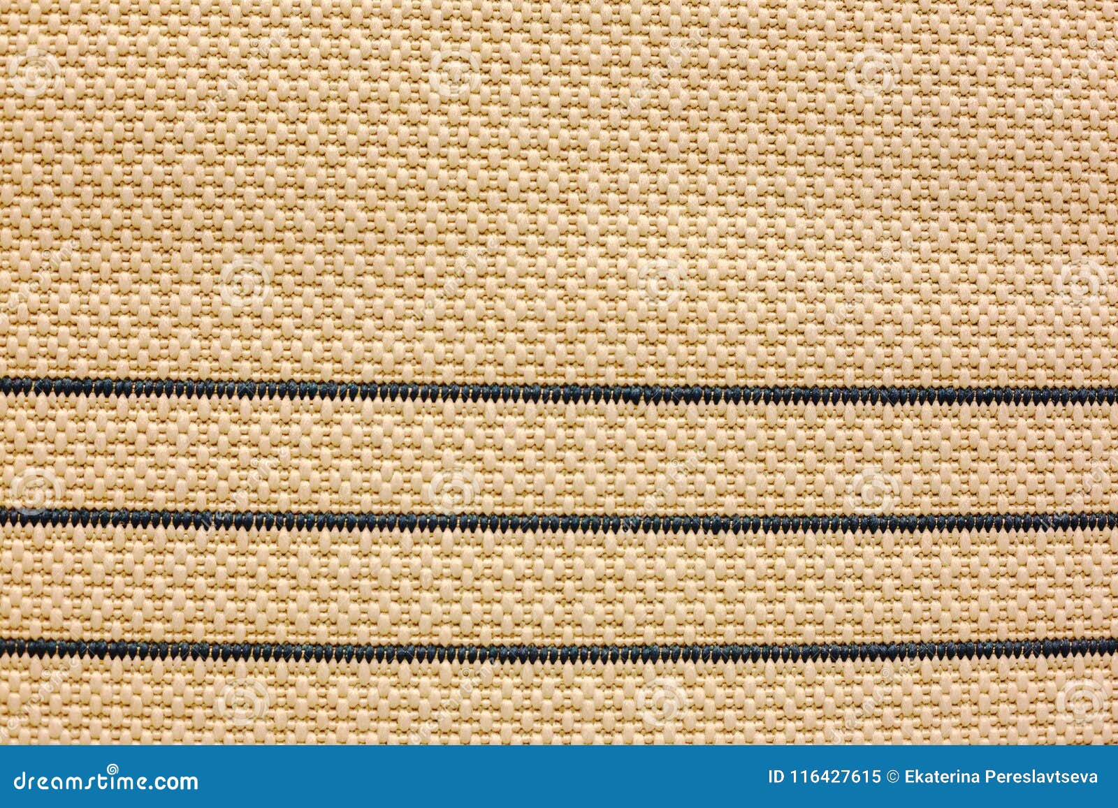 The Texture of a Woven Rug on the Floor, Striped Stock Image - Image of ...