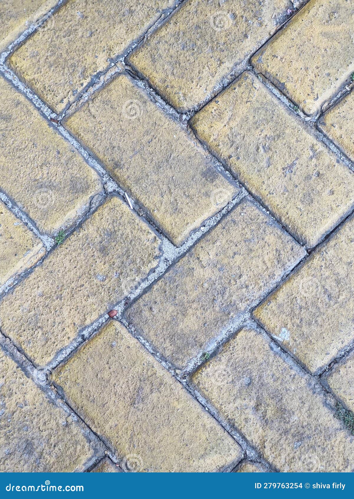 Texture of Yellow Brick Pattern Stock Photo - Image of pattern, yellow ...