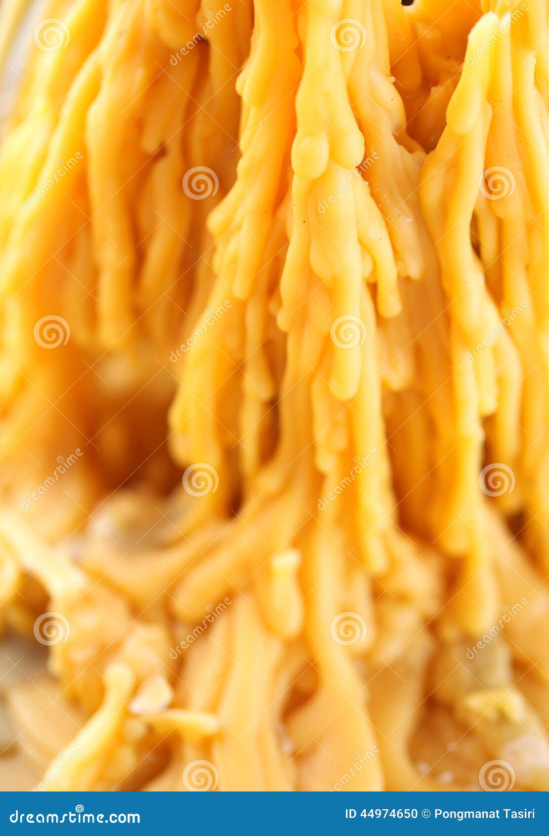 Texture of yellow candle stock photo. Image of flame - 44974650