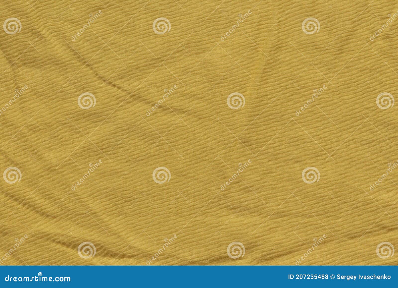 Yellow fabric texture. stock photo. Image of clothing - 207235488